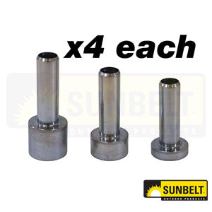 Tweel Caster Bushing Adapter Kit Set of 4 for all 3 Sizes (B1P907KIT ...