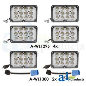 Light Kit, LED, 6 Lights (WL2123KT) – Chalmers Industries Inc